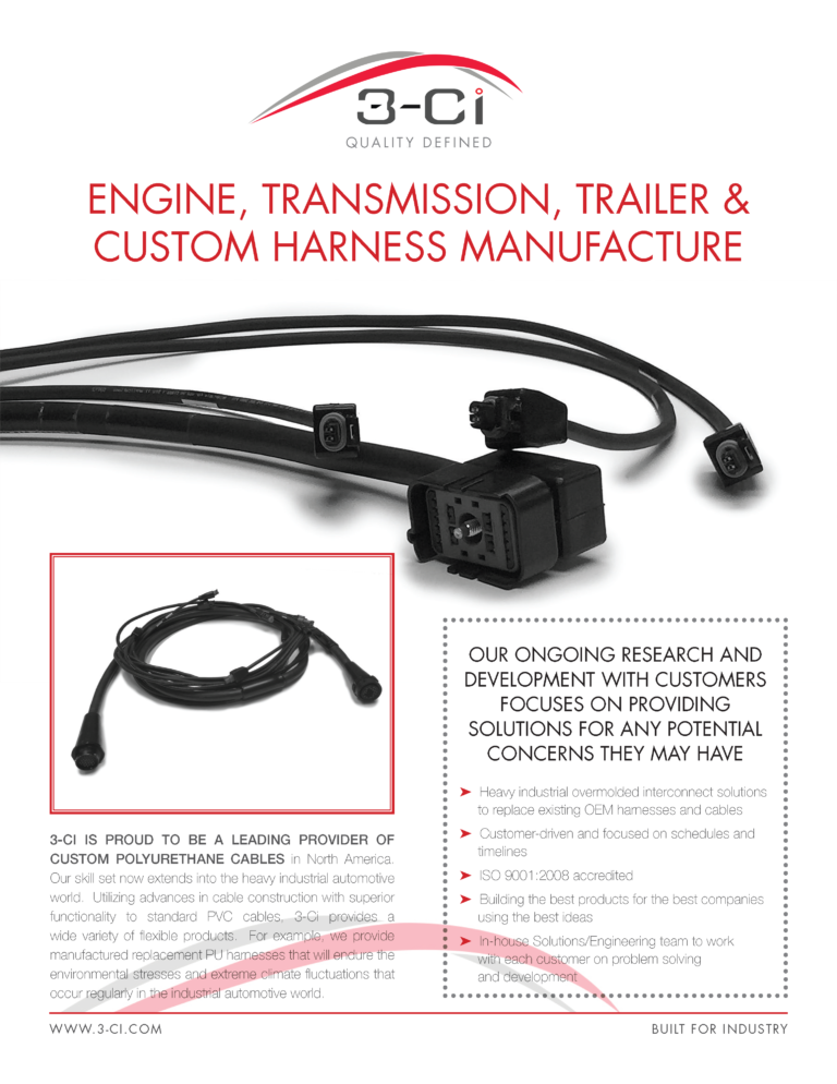 Products - 3-Ci Manufacturing